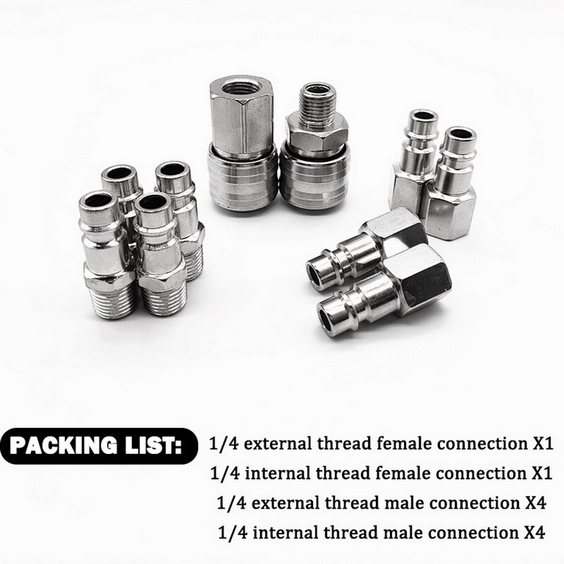 10pcs European Form coupling quick connector coupl... – Grandado