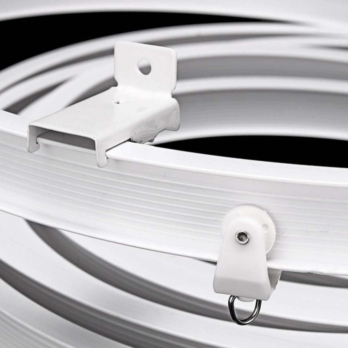 300cm Flexible Ceiling Mounted Curtain Track Rail ... – Vicedeal