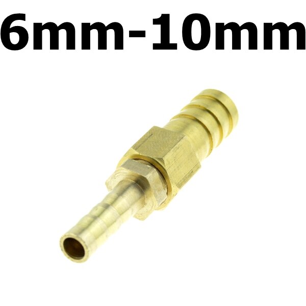 Brass 6mm Hose Barb Fitting to 8mm 10mm 19mm OD Ra... – Grandado