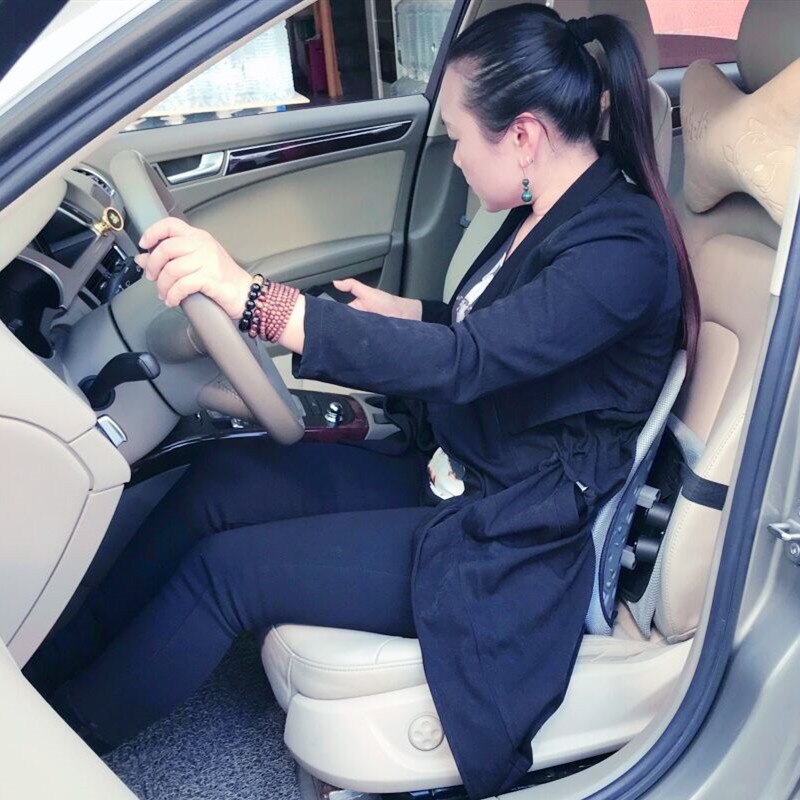 Pneumat Car Back Support Seat Chair Brace Cushion ... – Vicedeal