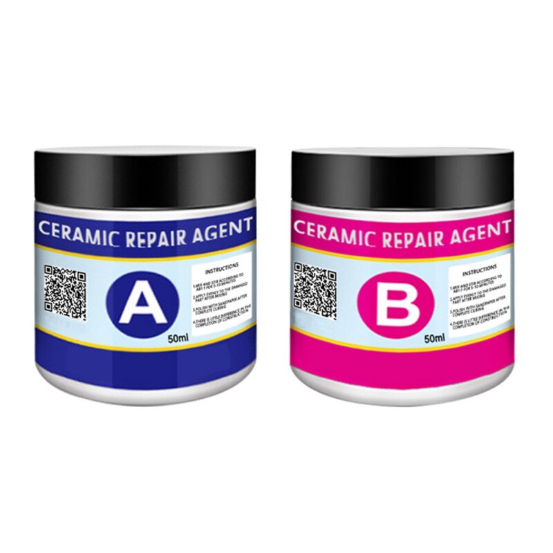 A+B Ceramic Tile Repair Paste Kit Bathroom Tub Rep... – Vicedeal