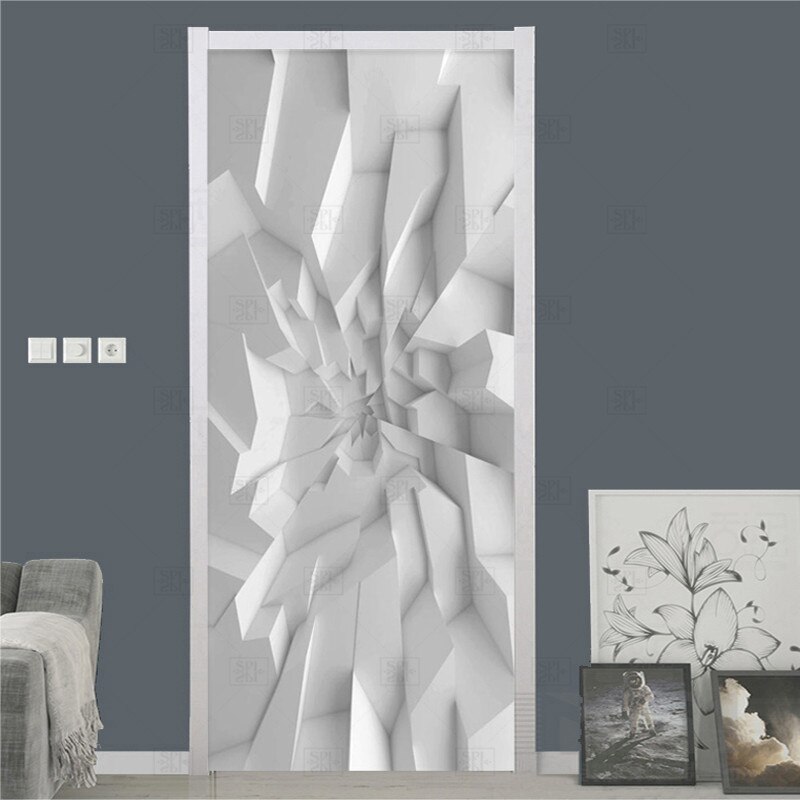 Modern 3D Stereo Geometric Wallpaper Abstract Art ... – Grandado