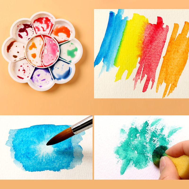 1Box Watercolor Pigment Set 36-Color Watercolor Pa... – Grandado