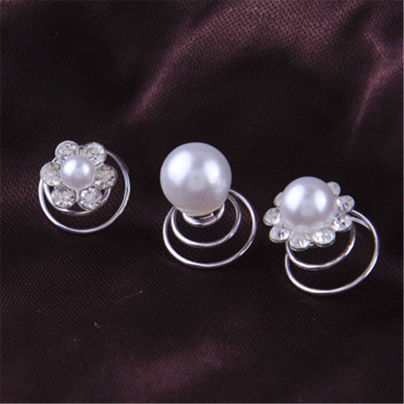 12pcs Haarspelden Twist Coils Spin Pinnen Bridal P Grandado