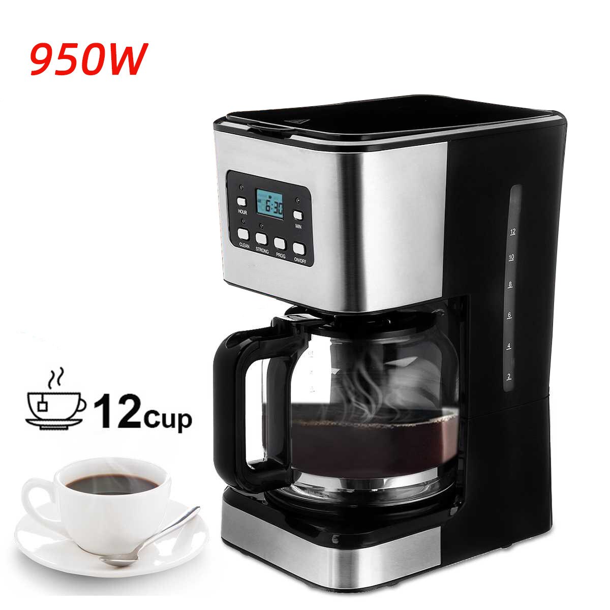 Automatic Electric Office Drip Coffee Machine 12 C... – Grandado
