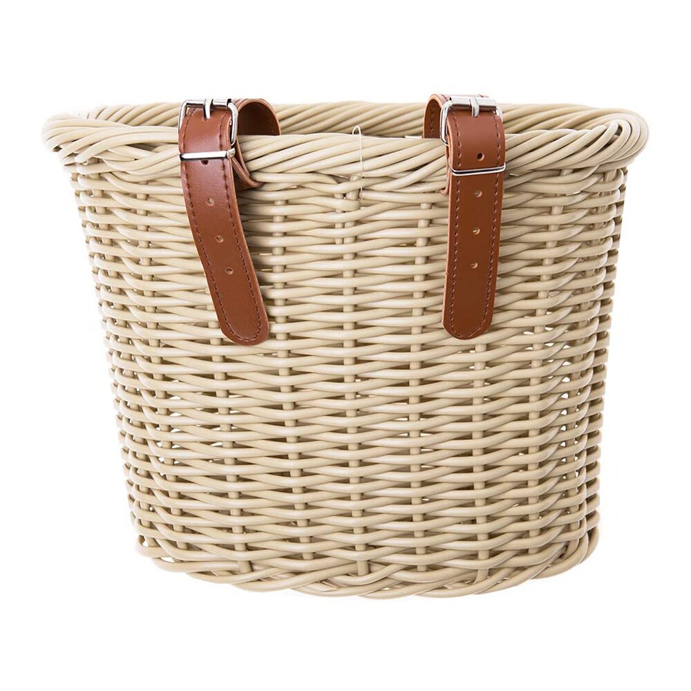 Wicker Front Handlebar Bike Basket Cargo Hand-Wove... – Grandado