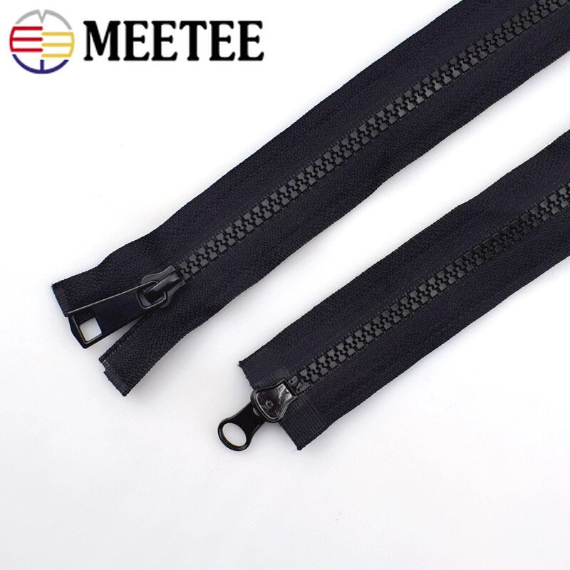 5# Resin Zippers Black Double Sliders Fermeture Ec... – Vicedeal