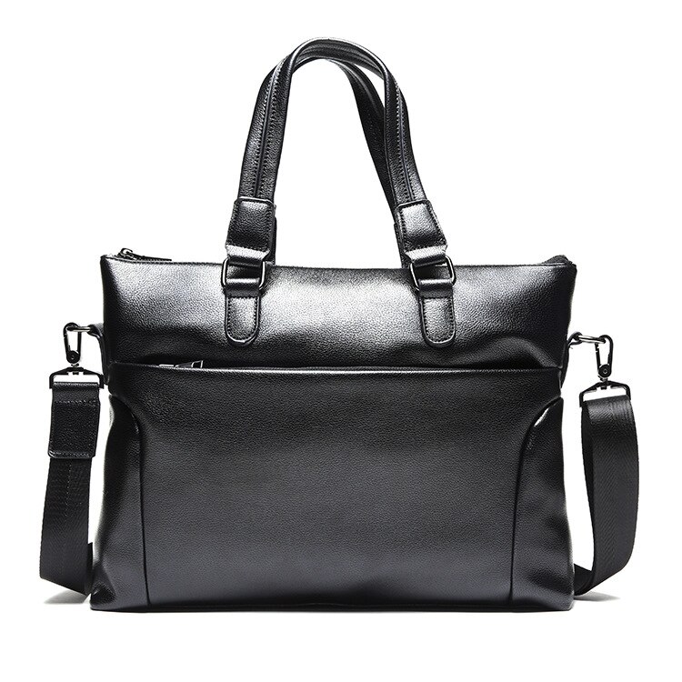 120918 men handbag male large tote bag man black b... – Grandado