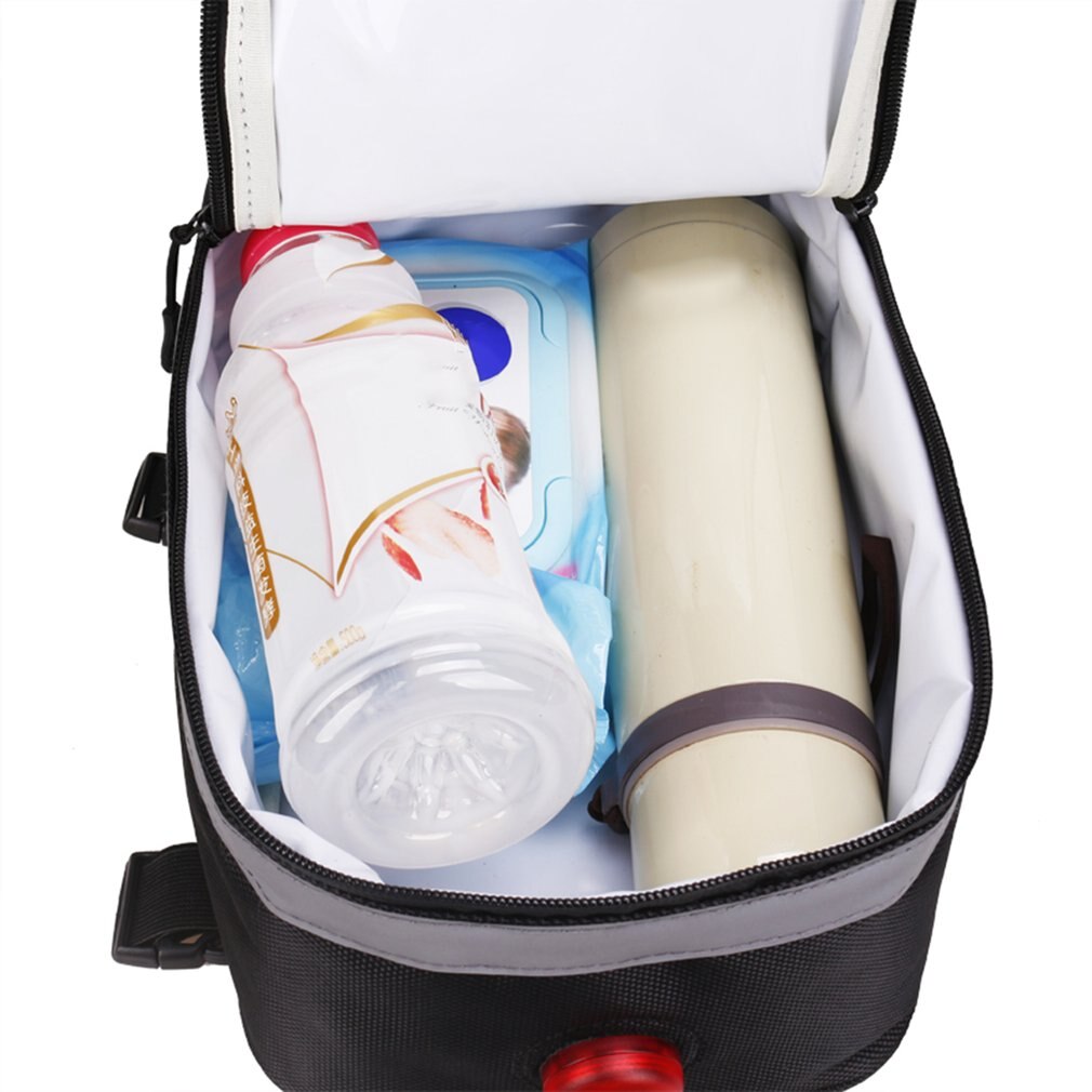 B-SOUL Multifunctional Bicycle Rear Seat Bag Water... – Grandado