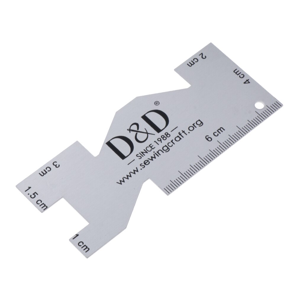 Metal Hem Measurement Hand Gauge Sewing Gauge With... – Vicedeal