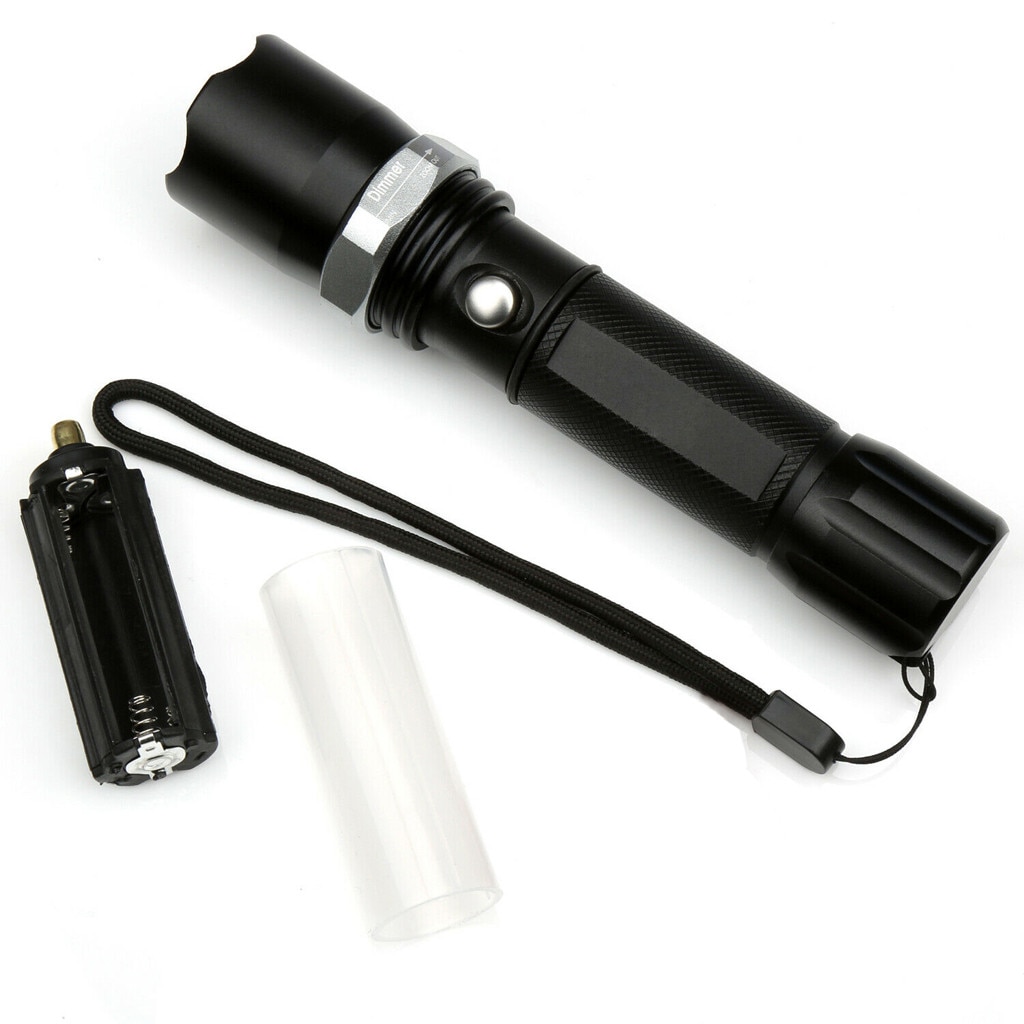 Super Bright T6 Led Torch Police Flashlight Camp L... – Grandado