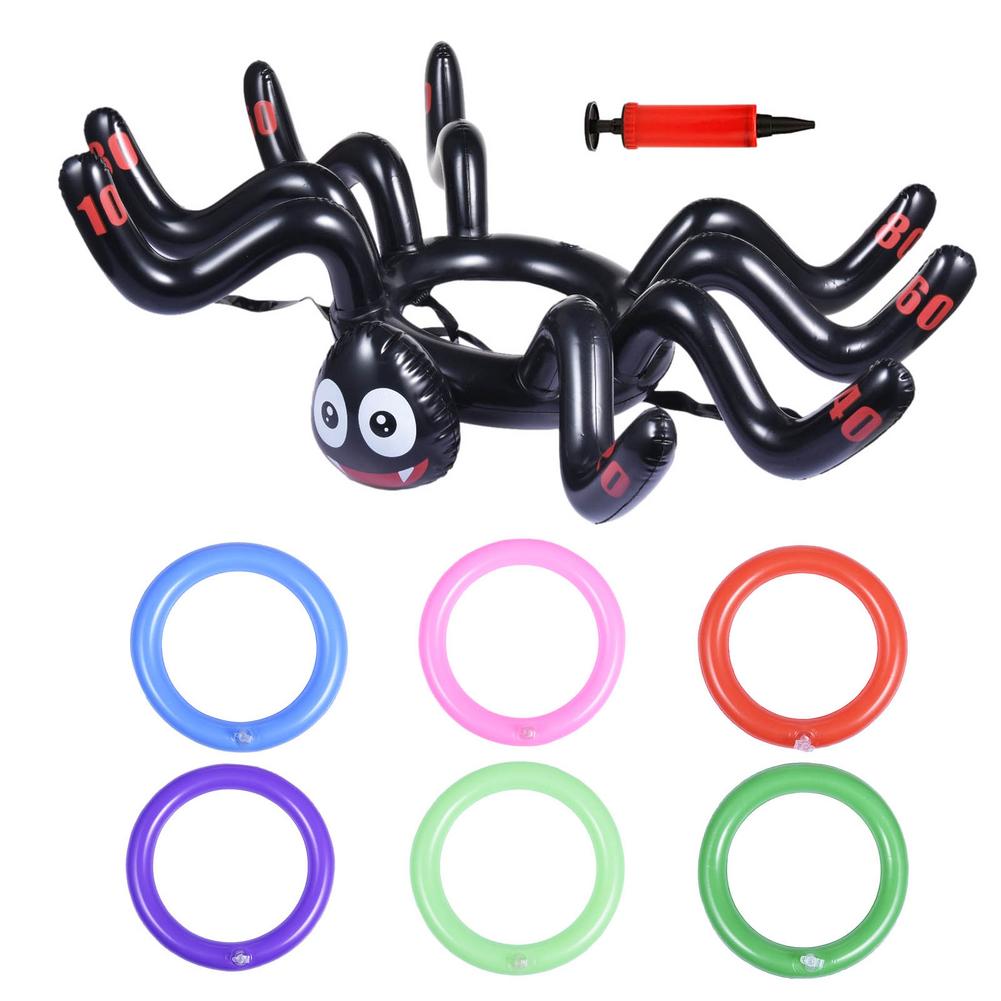 Inflatable Spider Pool Ring Toss Game Floating Rin... – Vicedeal
