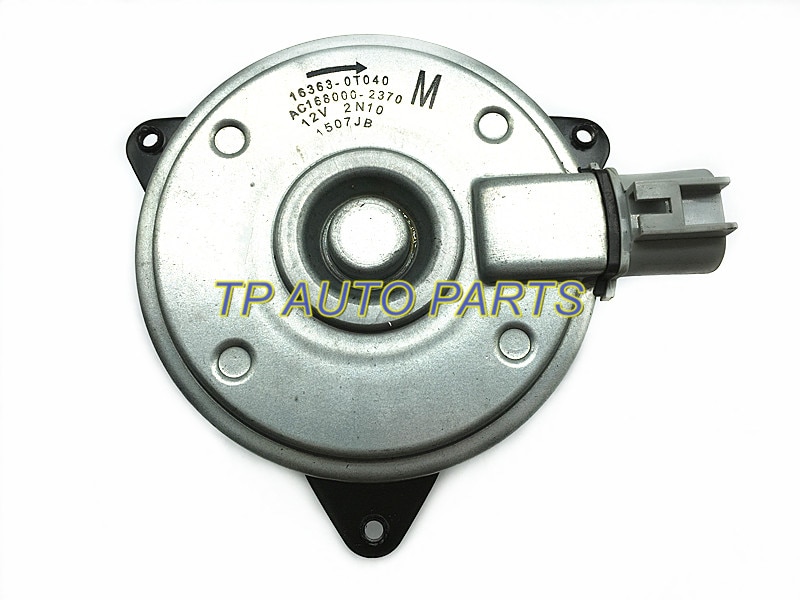 Radiator Cooling Fan Motor For To-yota Vios Yaris Corolla OEM 16363 ...