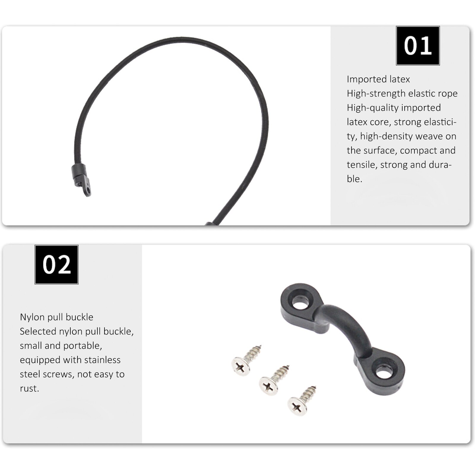 Rod Tamer Adjustable Strap Holder Deck Mount Conne... – Grandado