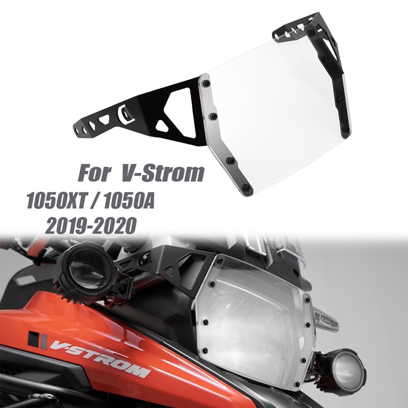 Motorcykel strålkastare skydd grill lock skydd för... – Vicedeal