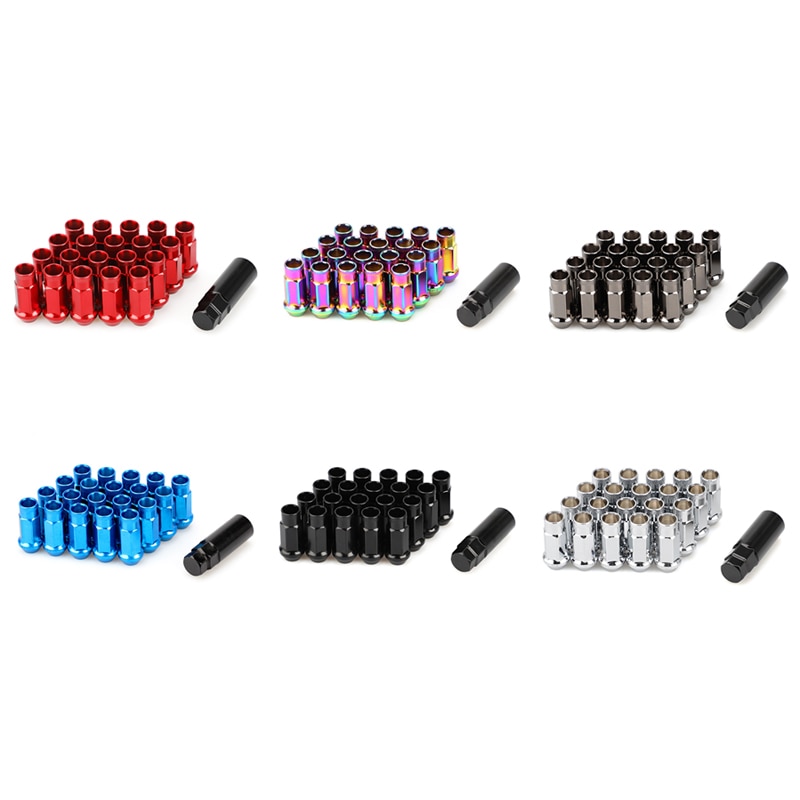 20PCS Steel Car Modification Wheel Nuts Lug Nuts B... – Vicedeal