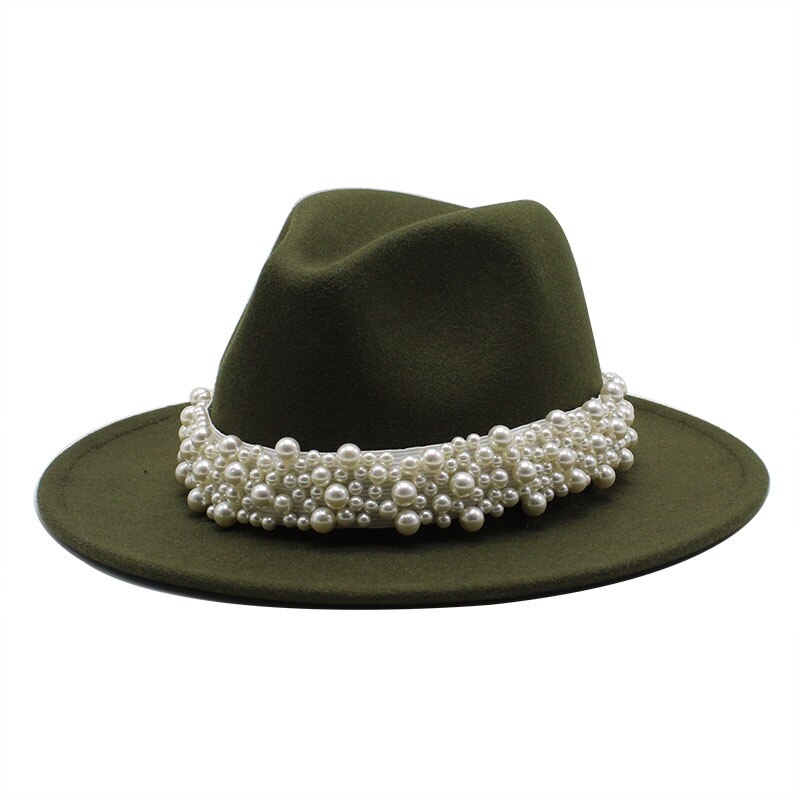 Women men Wool Felt Jazz Fedora Hats Casual Men Wo... – Vicedeal