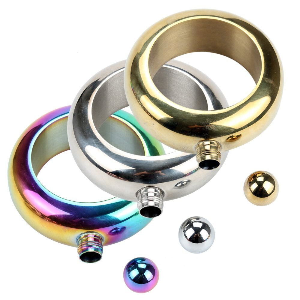 3.5 Oz Creatieve Draagbare Whisky Fles Armband Fla... – Grandado