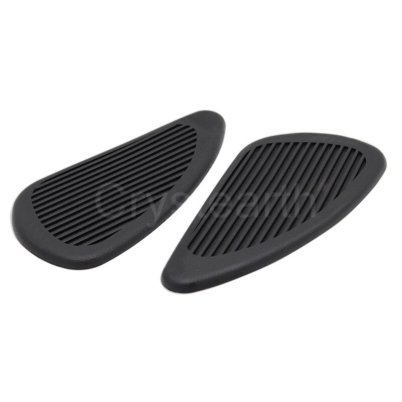 Black Vintage Motorcycle Anti slip Tank Pads Gas K... – Grandado