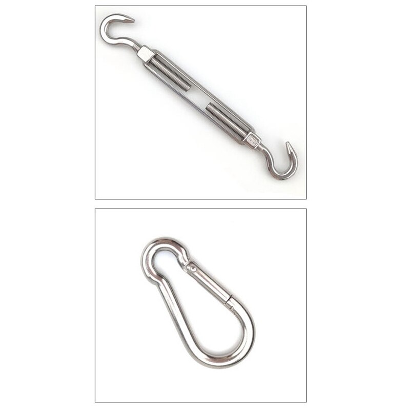 Four Corners Shade Sails Stainless Steel Accessori... – Grandado