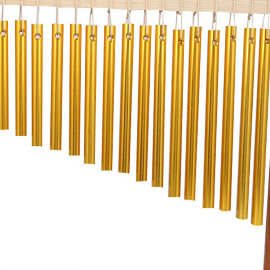 Marace Wooden 20‑Tone Wind Chimes Table Single‑Row... – Grandado