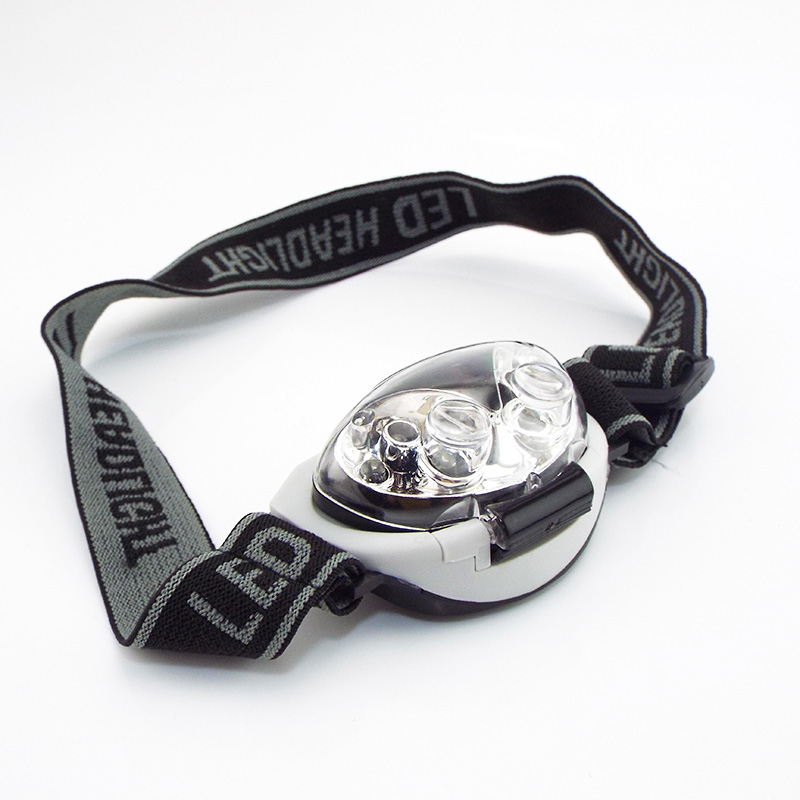 Mini Headlight AAA Battery Powered Headlamp 6 LED ... – Grandado