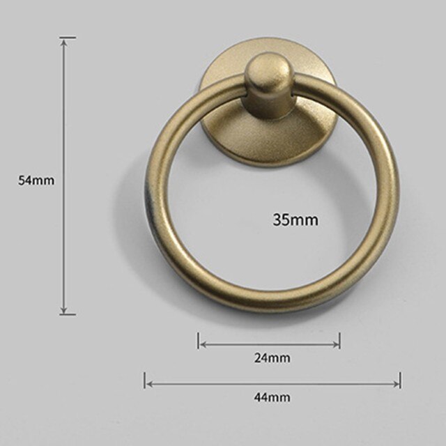 4pcs Finger Pull Swing Ring Kitchen Cabinet Drawer... – Grandado