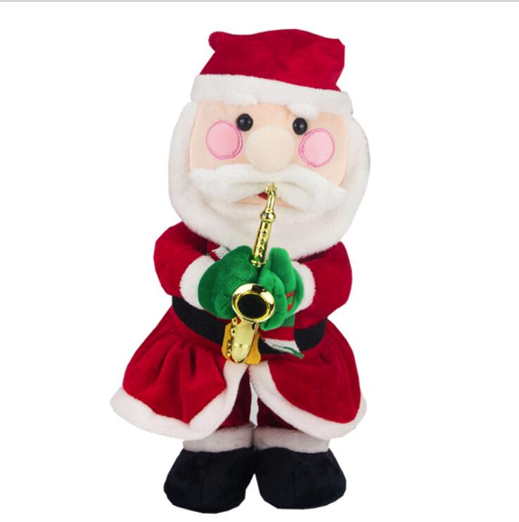 Christmas Singing Toys Electric Santa Claus Doll H... – Grandado
