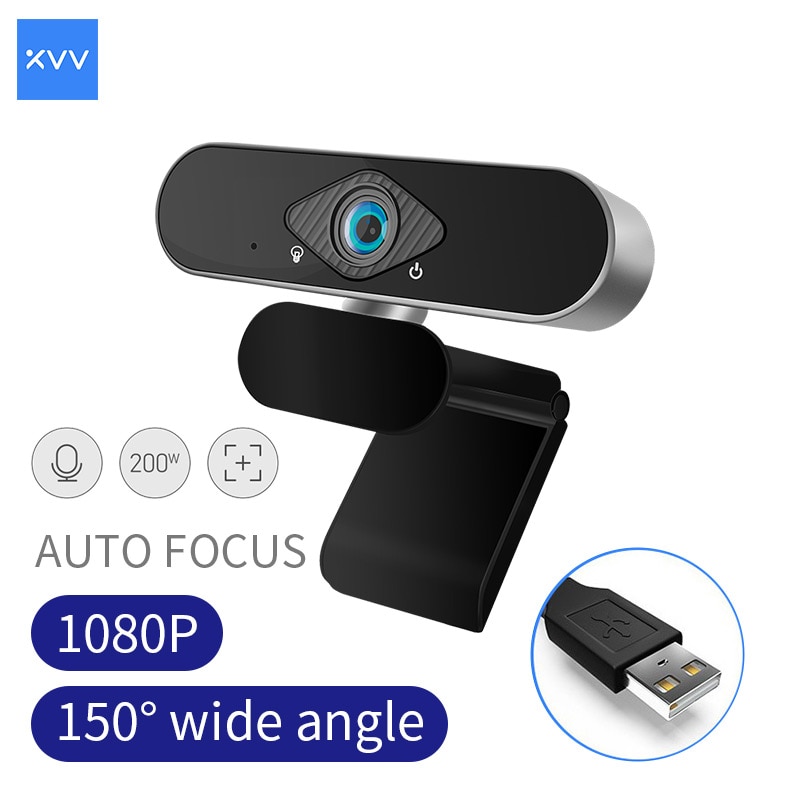 Xiaovv 1080P USB Webcam Camera Ultra Wide Angle Au... – Grandado