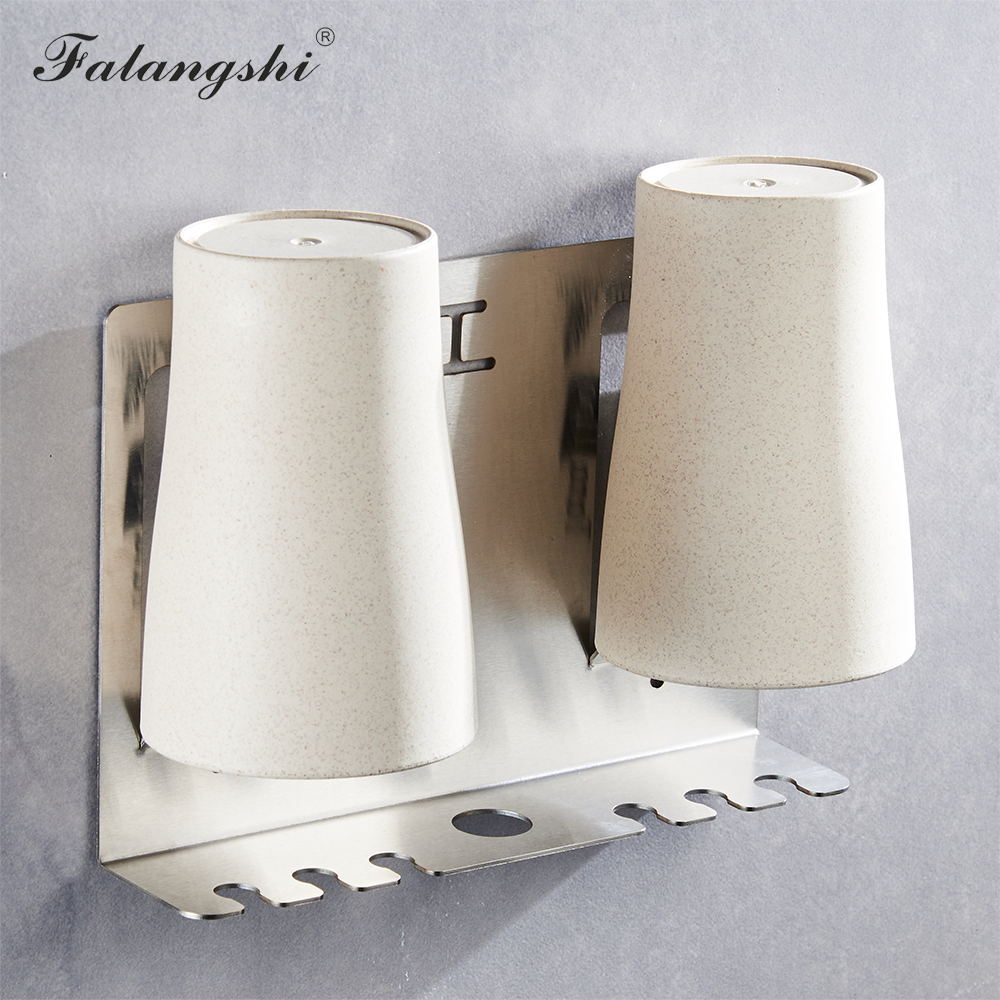 Stainless Steel Cup Tumbler Holders Bathroom Acces... – Vicedeal
