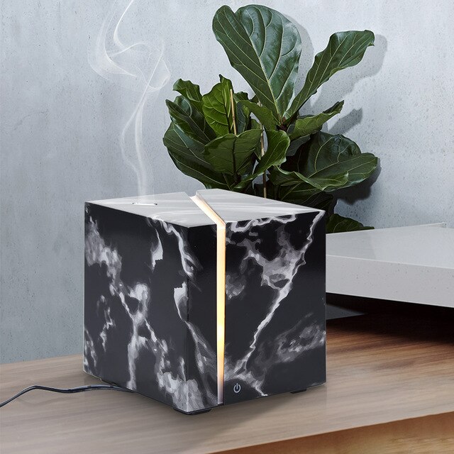 Marble Grain Ultrasonic Air Humidifier Essential O... – Vicedeal
