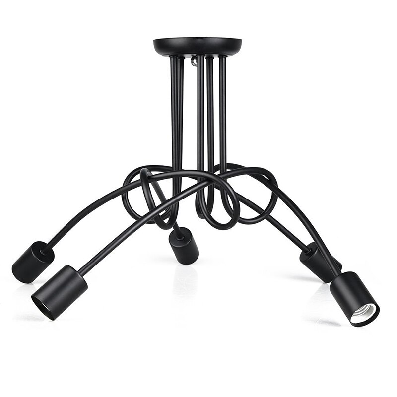 Vintage Industrial Loft Chandelier Ceiling Lamp Wi... – Grandado