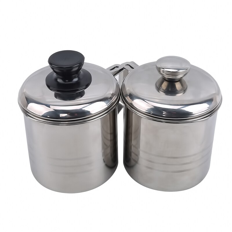 1.2 Liter Stainless Steel Oil Filter Pot Durable A... – Grandado