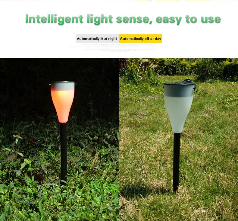 7 Colors Solar Lawn Lamp Outdoor Plug-in Garden De... – Grandado