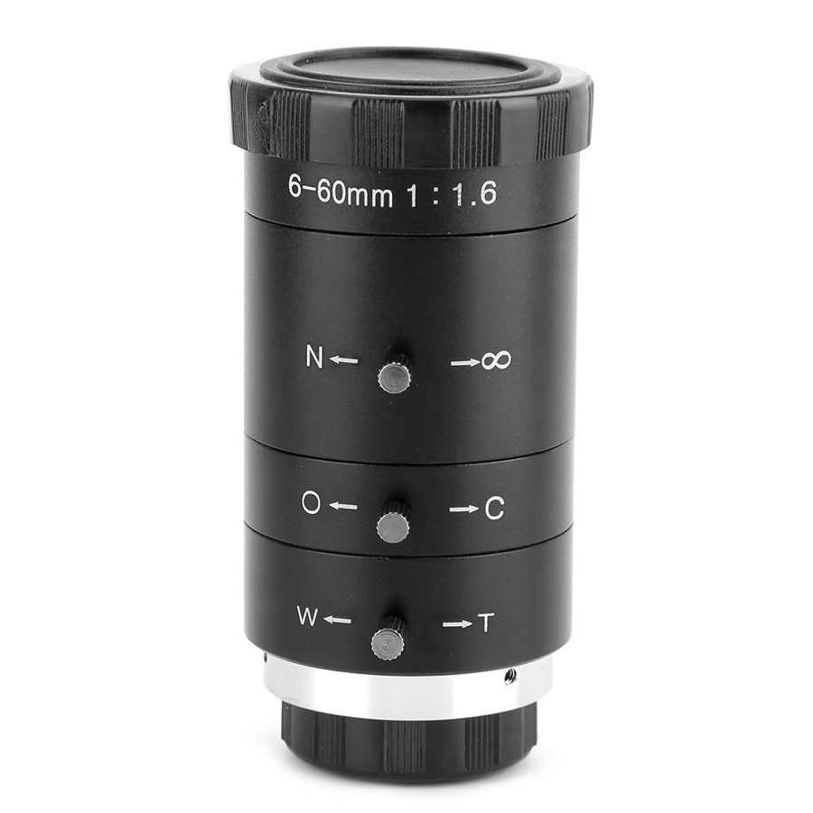 6-60mm 720P Camera Lens F1 6 CS Mount Security Cam... – Grandado