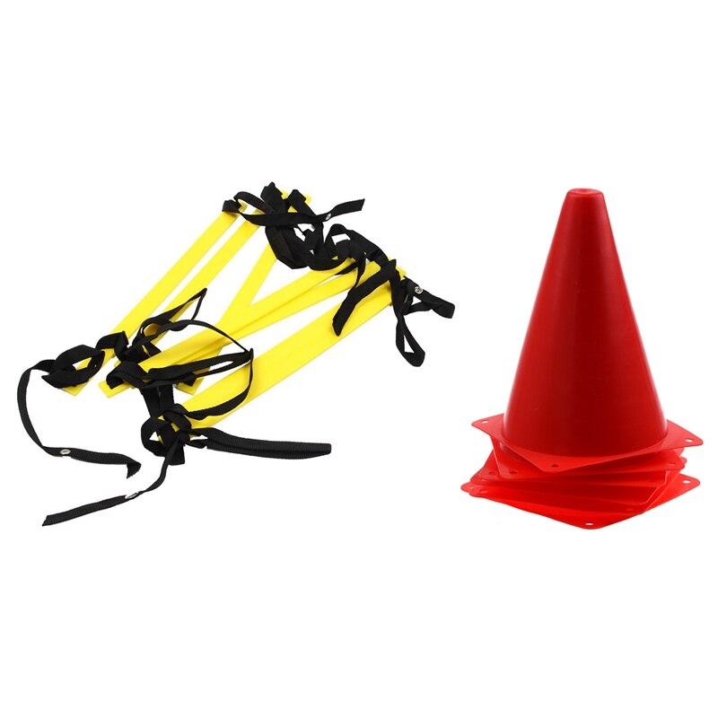 6 Pcs Agility Cone for Football Soccer Sports Fiel... – Vicedeal