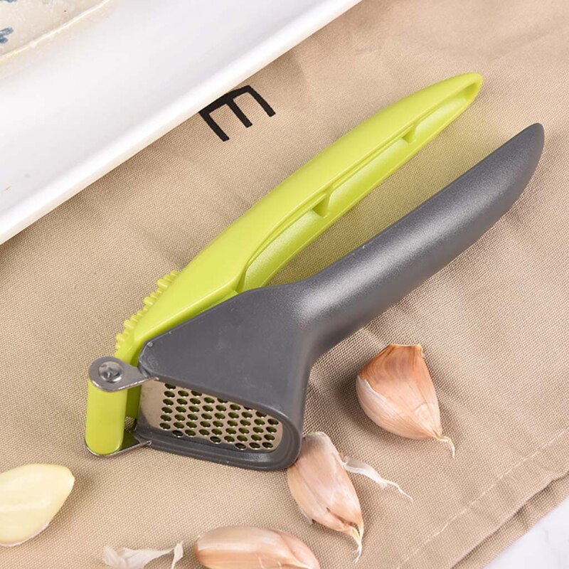 Kitchen Stainless Steel Manual Garlic Press Vegeta... – Vicedeal