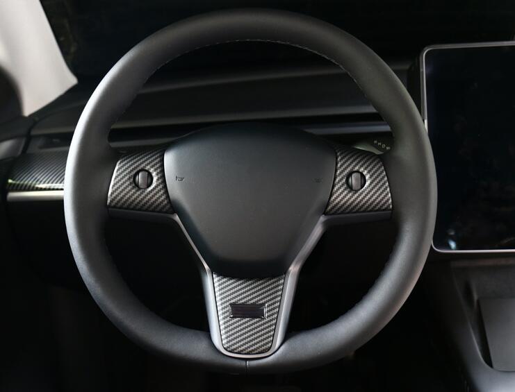 Real Carbon Fiber for Tesla Model 3 Model Y Steeri... – Vicedeal