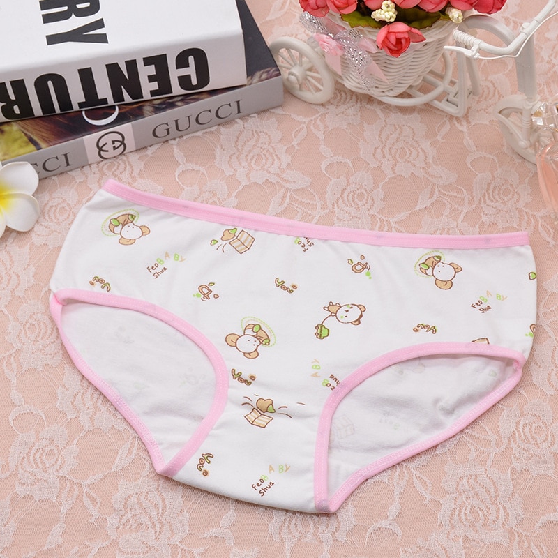 4-Pack Teenage Lace Pants Underpants Floral Young ... – Grandado