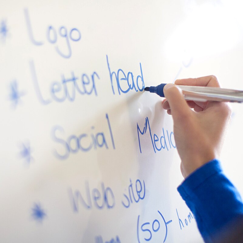 HOHOFILM Clear Writing Film Board Sticker Whiteboa... – Grandado