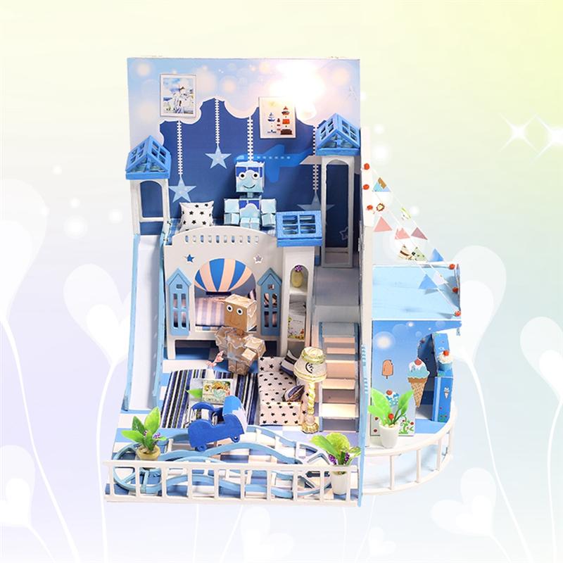 DIY House Kit Miniature Crafting Educational Toy W... – Grandado