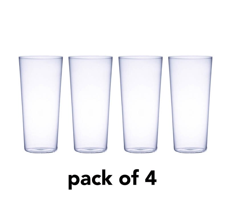 Extra Light 4PCS 450ml Juice Glasses Collins Glass... – Vicedeal