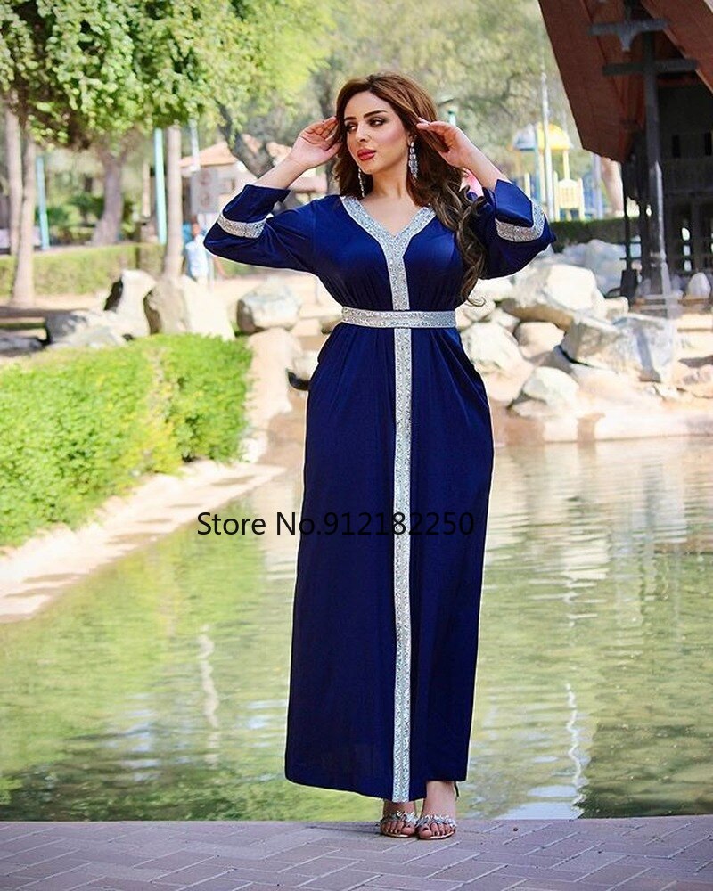 Ramadan Abaya Dubai Robe Longue Femme Ruches Maxi ... – Vicedeal
