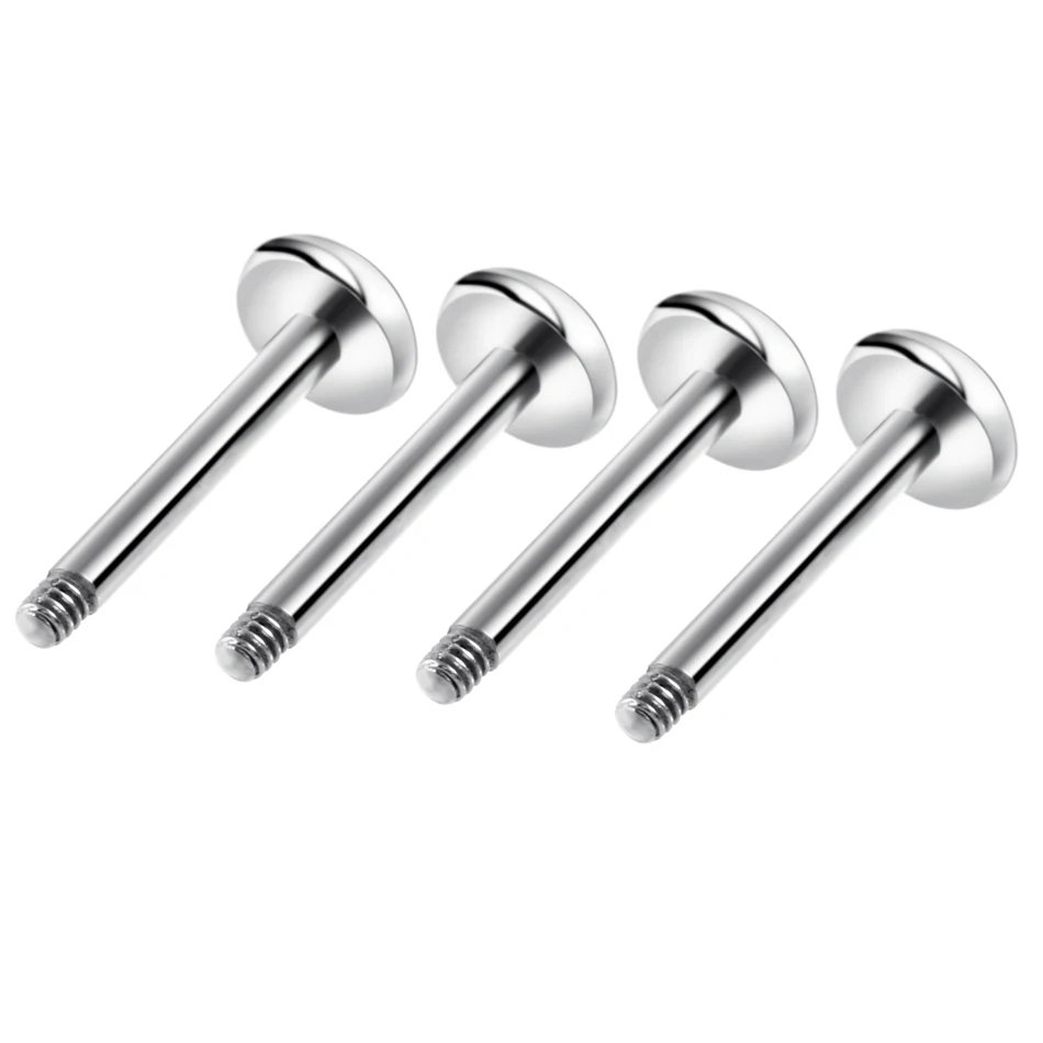 10Pcs/50Pcs G23 Titanium Piercing Labret Bar Labre... – Vicedeal