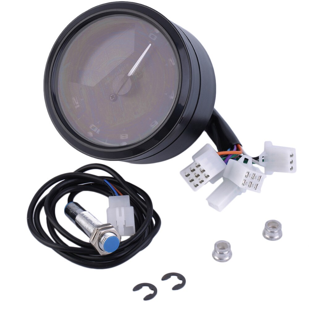 12000 RMP kmh/mph Universal LCD Digital Odometer S... – Grandado