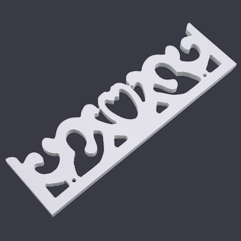 PVC pastoral White carving Board Display Wall Shel... – Grandado