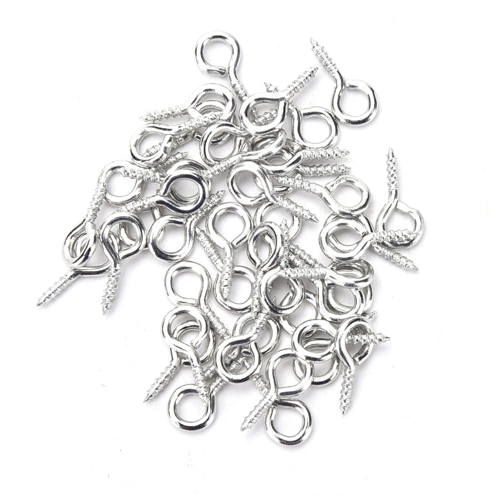100Pcs 8Mm/10Mm Mini Eye Pins Eyepins Haken Oogjes... – Vicedeal