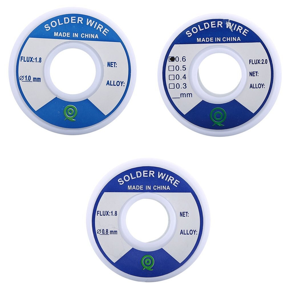 Tin Lood Rosin Core Soldeer 0.8Mm/0.6Mm/1.0Mm 100G... – Grandado
