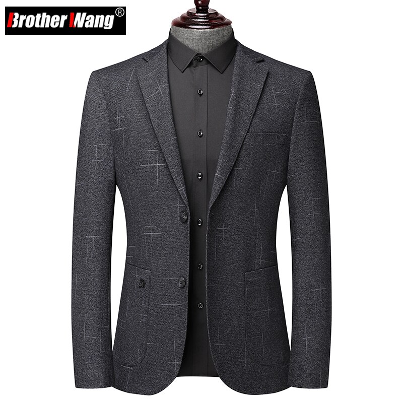2022 Lente Mannen Business Casual Blazer Jas Dikke... – Vicedeal