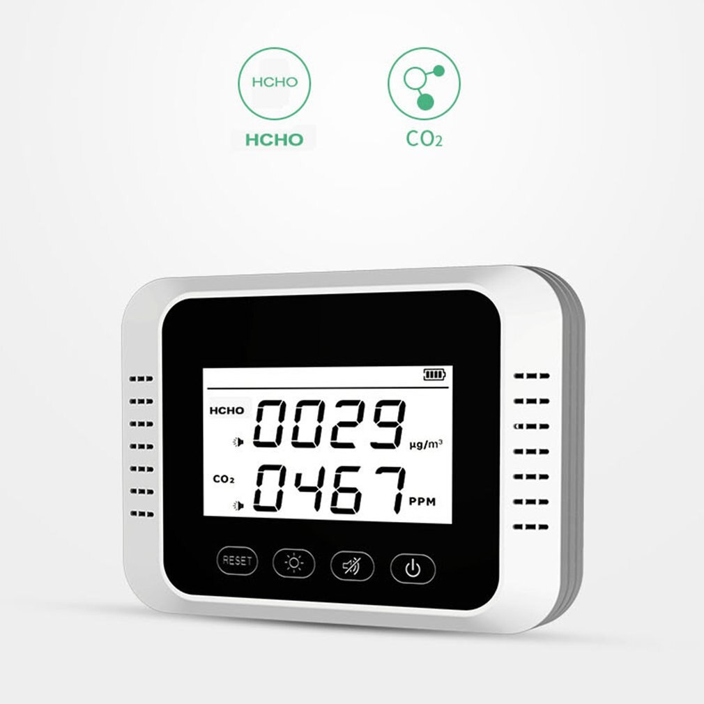 X7 Wall-mounted Home Air Detector CO2 Detector Met... – Grandado